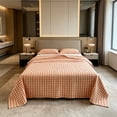 Thick Dense Style Bed Sheet for Spring Summer, Red Cloth Bedspread ...