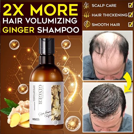 Hair Volumizing Ginger Shampoo Hair-active Root-boost Ginger Spray ...