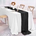 20 Pack Cheesecloth Table Runner 20 x 120 Inch Boho Gauze Table Runner ...