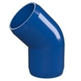 FORMUFIT F00145E-BL-4 45 degree Elbow PVC Fitting, Furniture Grade, 1 ...