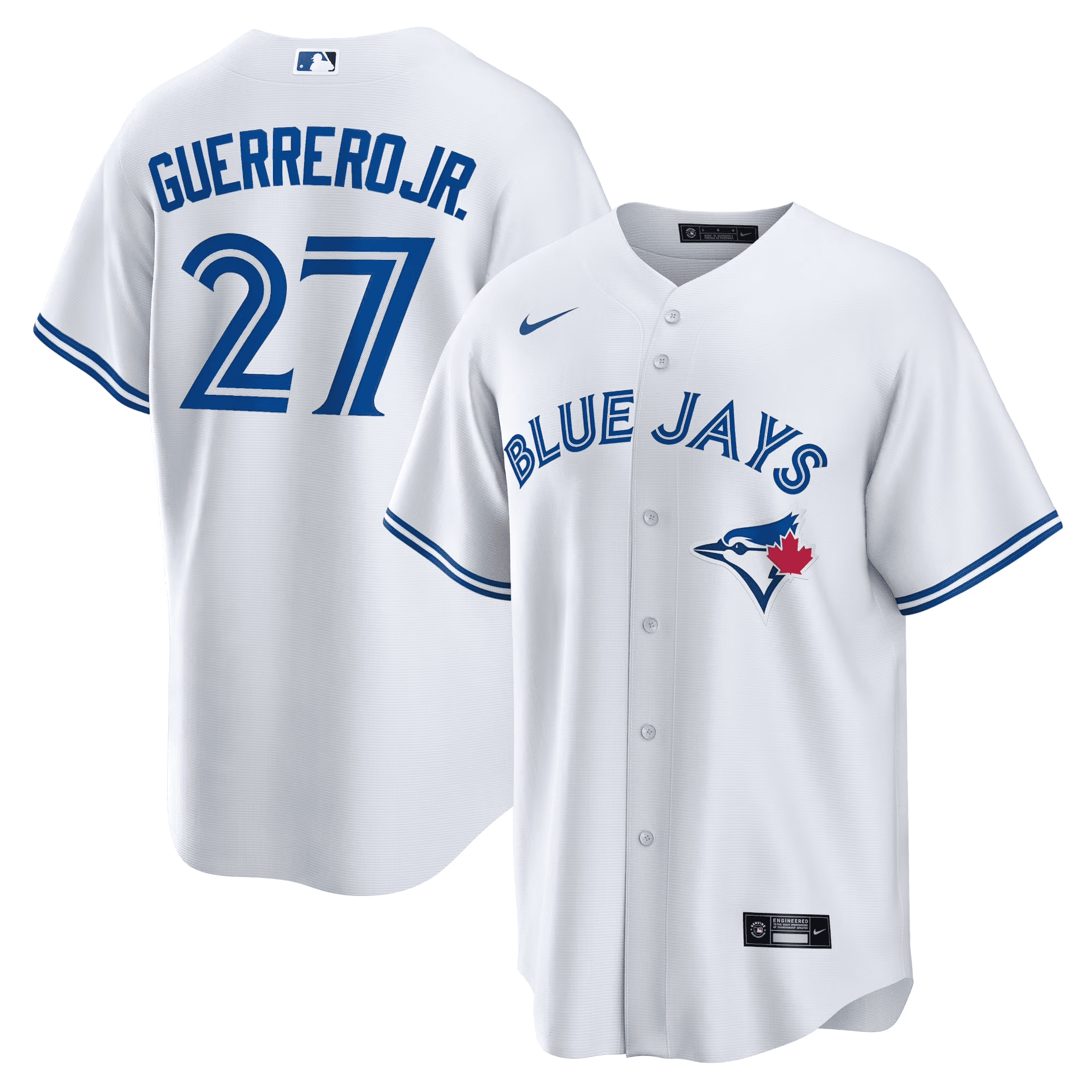 Click here for Myyz Mens Blue Jays Style Baseball Jersey 27# Prin... prices