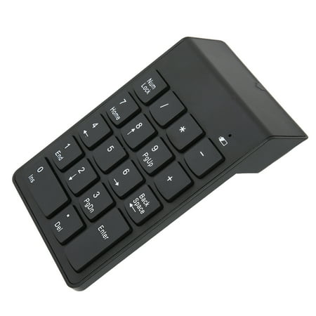 Ccdes Numeric Keyboard Mini Wireless 18keys 2.4GHz Stable Connection ...