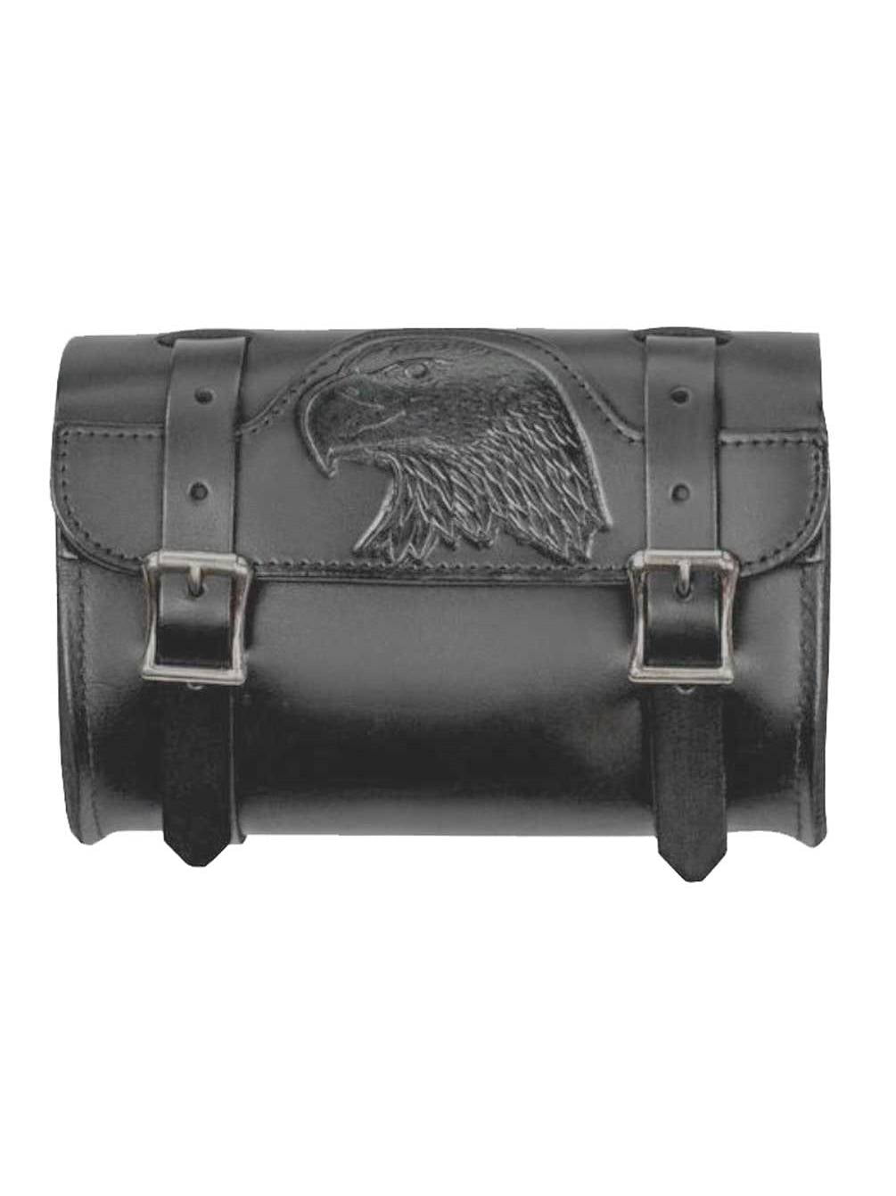 Mascorro Motorcycle Embossed Eagle Small Tool Pouch Bag, Genuine ...