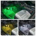 LEDGlow 4pc Expandable 7 Color LED Interior Underdash Lighting Kit ...