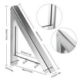 Amerteer Invisible triangle drying hanger wall drying hanger ...