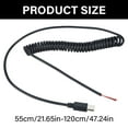 USB C 2Pin Open End Power Cable,5V Charging Wire Type C Male 2Pin ...