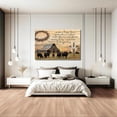 Amazing Grace Old Rugged Cross Wall Art Canvas Print with Barn Cow ...