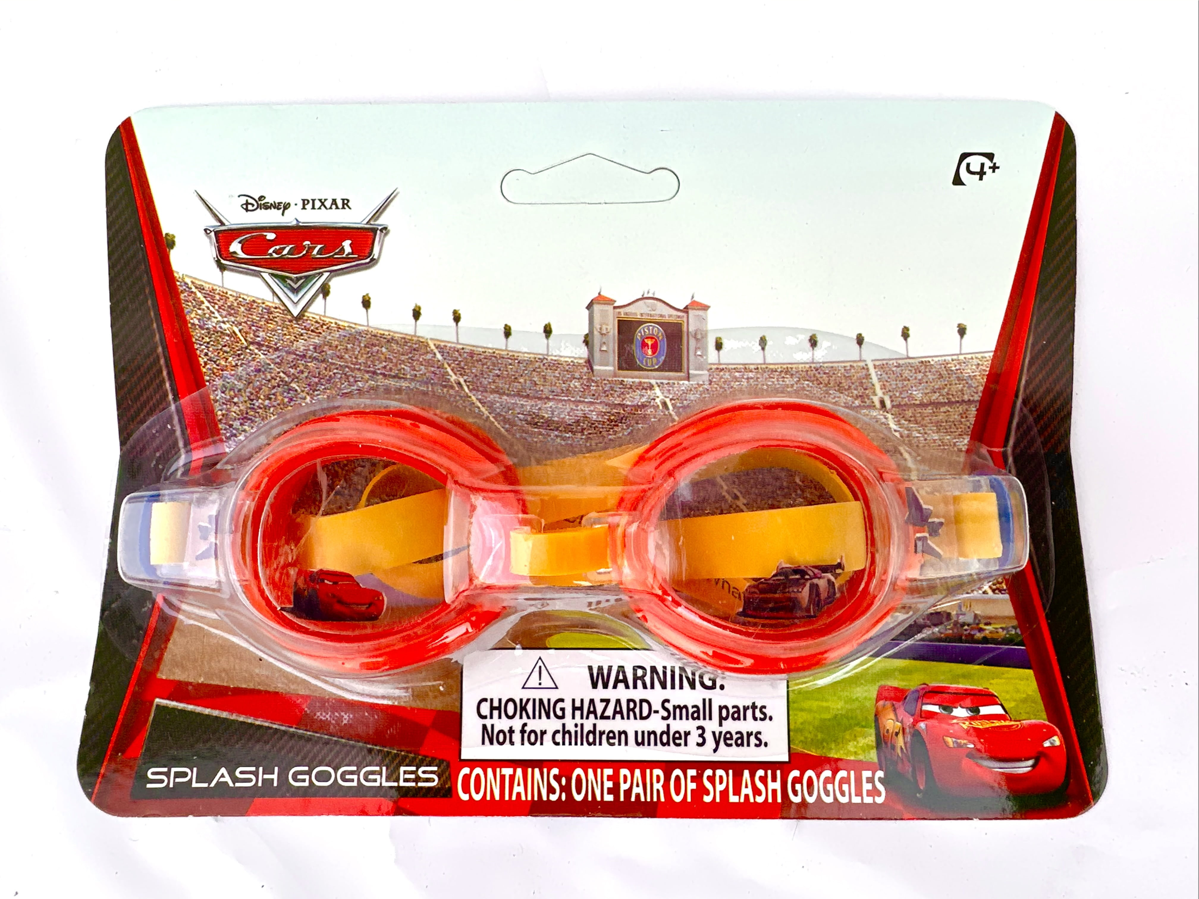 Disney Cars Mcqueen Kids Swim Goggles - Little Water Tight Seal ...