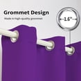 DaShan Room Darkening Grommet Window Drapes,Thermal Insulated Light ...