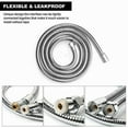 10Ft 3M Shower Head Hose Extra Long Stainless Steel Home Bathroom ...