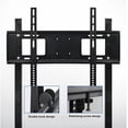 Mobile Rolling TV Stand for 32-65 Inch Screens up to 110 lbs ...