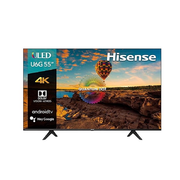 Pantalla Smart TV ULED 4K 55 Pulgadas 55U6G Hisense Hisense 55 Pulgadas ...