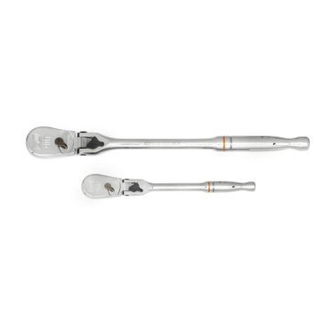 Zero Degree 1/4" inch Drive Gearless Ratchet Nickel Plated 1" Turning ...
