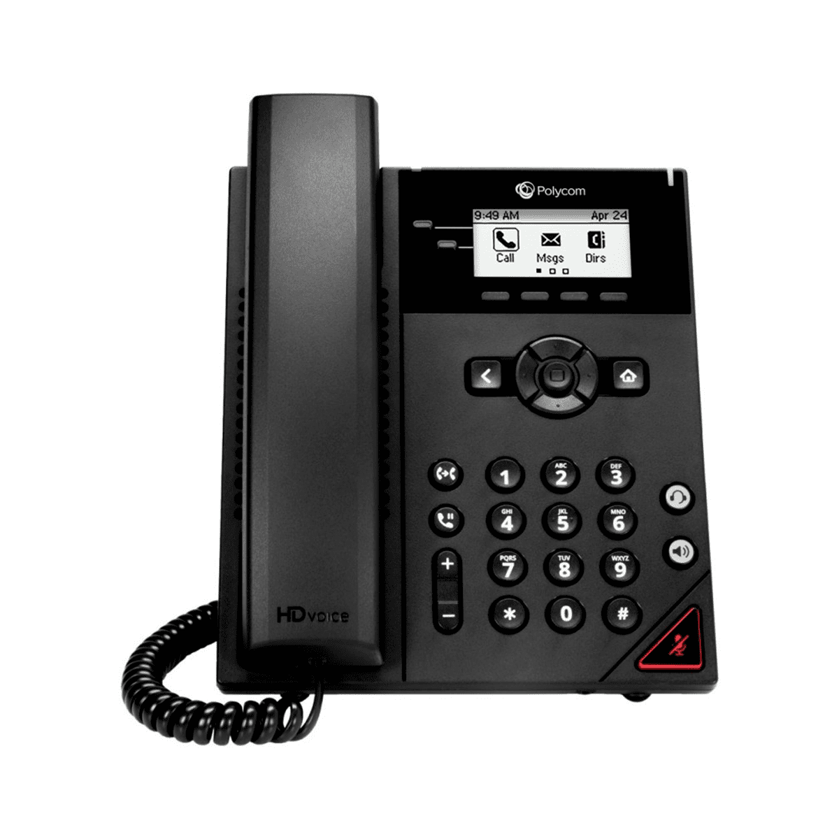 Teléfono Alámbrico IP Polycom VVX 150 2 Líneas 1 Rj45. Polycom ...
