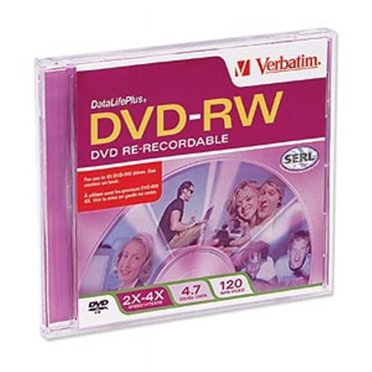 Verbatim DVD-R 4.76GB 16X (50 Pack), Blue - Walmart.com