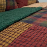 Donna Sharp Campfire Square Twin Patchwork Pieced Cotton Quilt ...