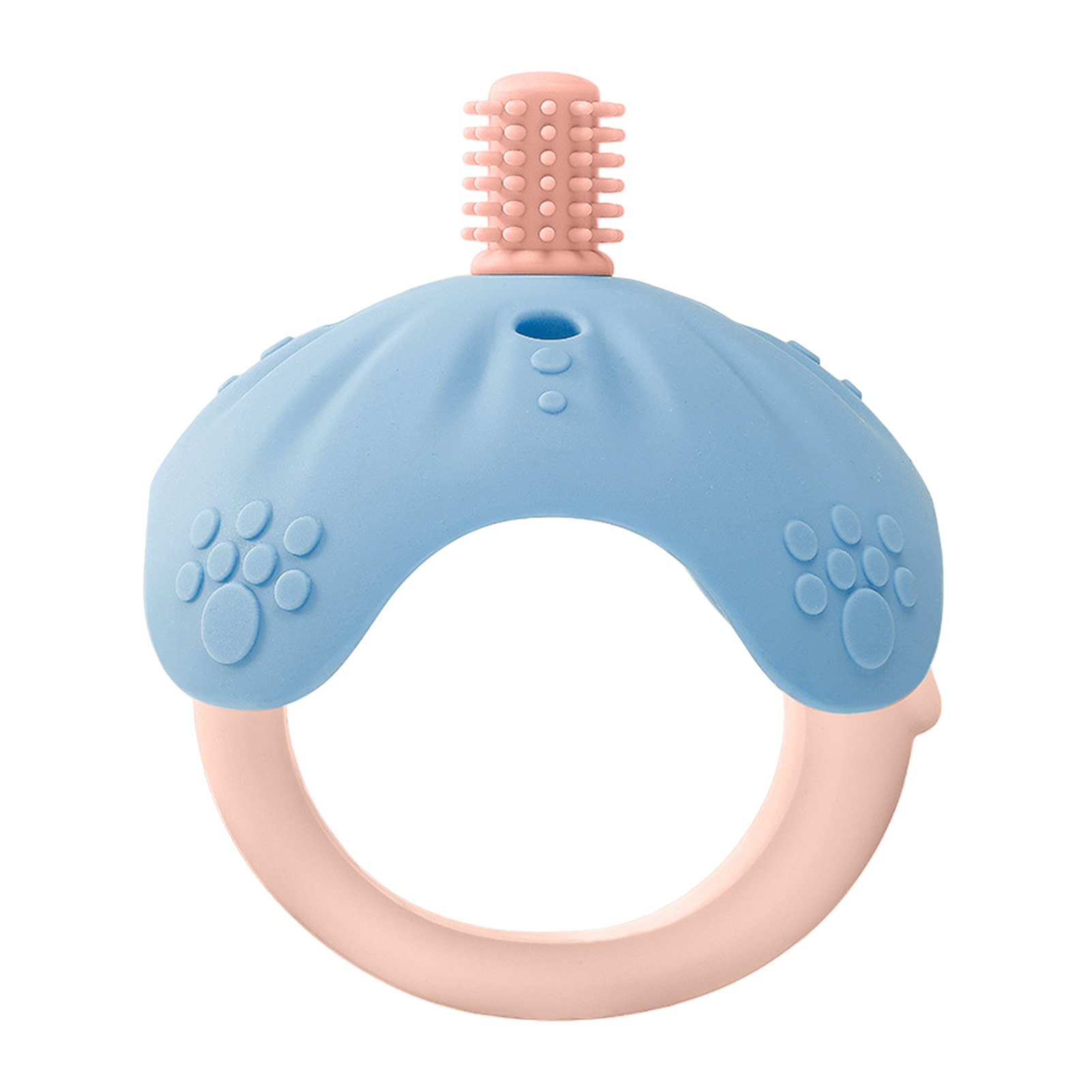 Leisure Shopping Safety Cactus Design Baby Infant Teether Wooden Ring ...