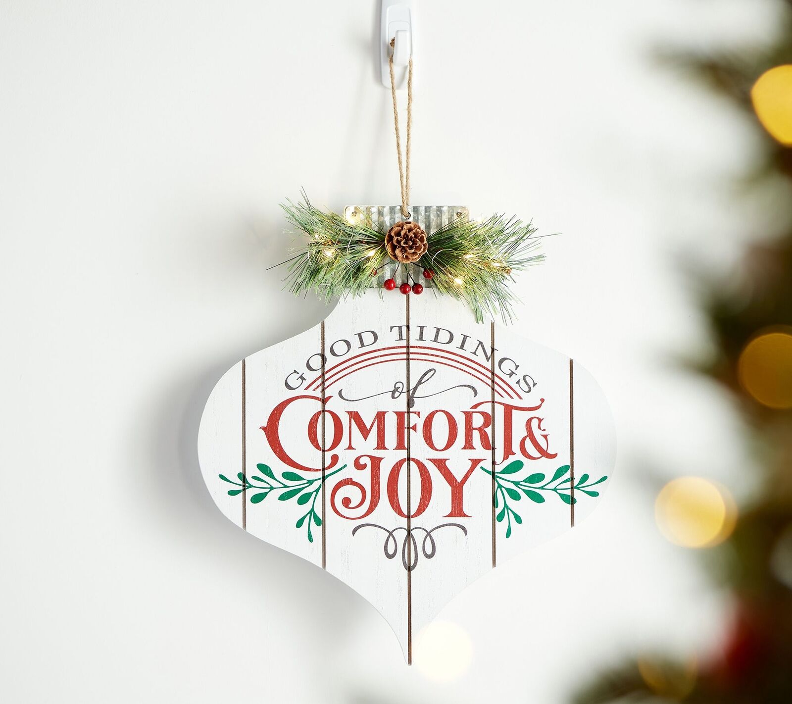 Home Reflections Lit Wall Hanging - Walmart.com