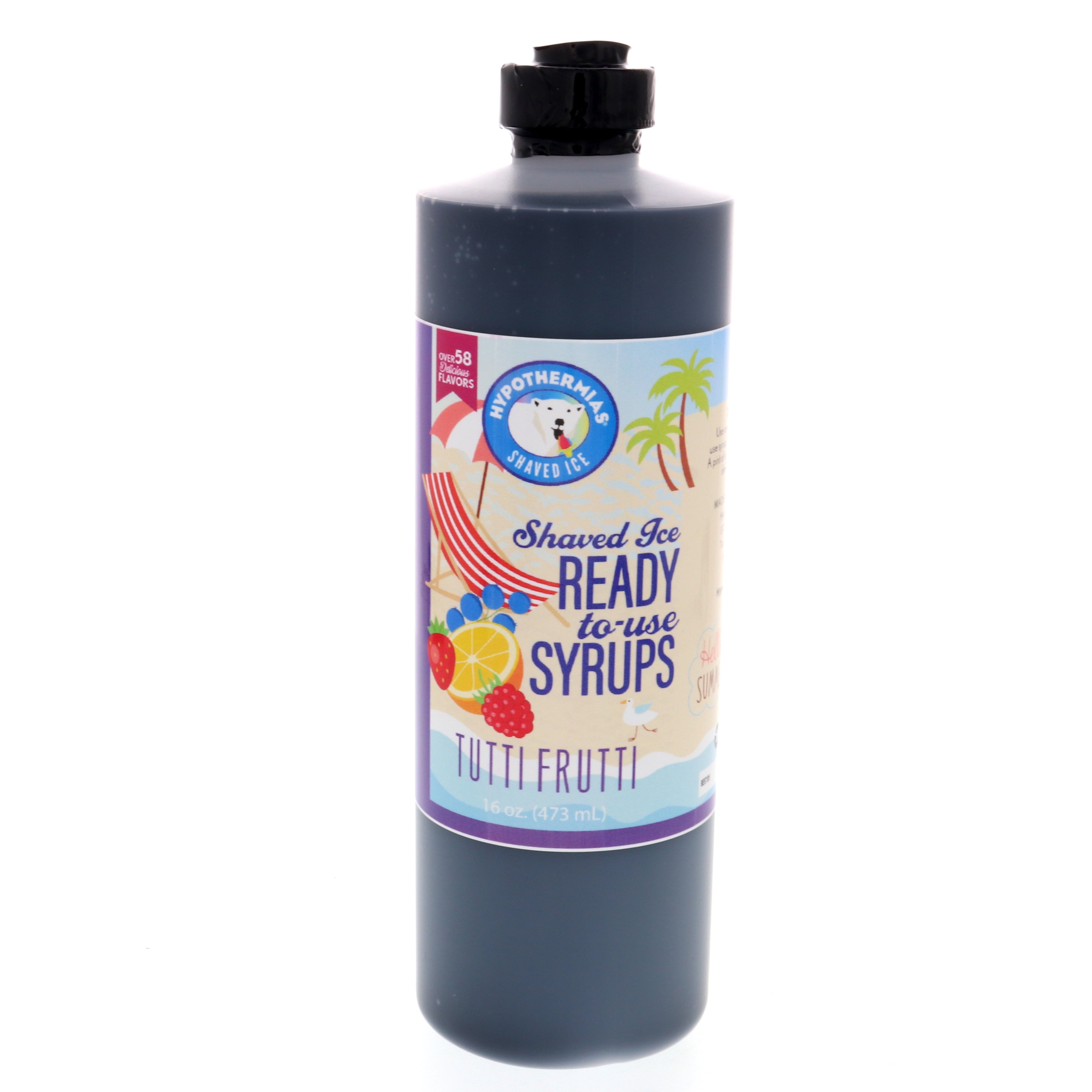 Hypothermias Tutti Frutti Pint Handcrafted Hawaiian π§ Snow Cones Flavor
