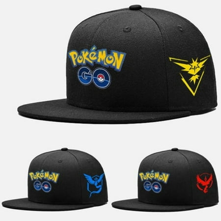 Pokemon Go Cap Hat Team Valor Team Mystic Team Instinct Pokemon Caps ...
