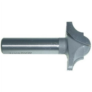 Magnate 3927 Plunge Roundover Router Bit — 1" Radius; 1/2" Small ...