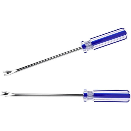 YERDGARY 2X Blue Plastic Handle Nail Staple Rivet Stud Lifter Puller ...