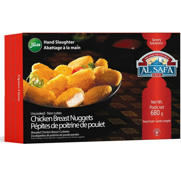 Al Safa Halal Uncooked Chicken Breast Nuggets - Walmart.ca