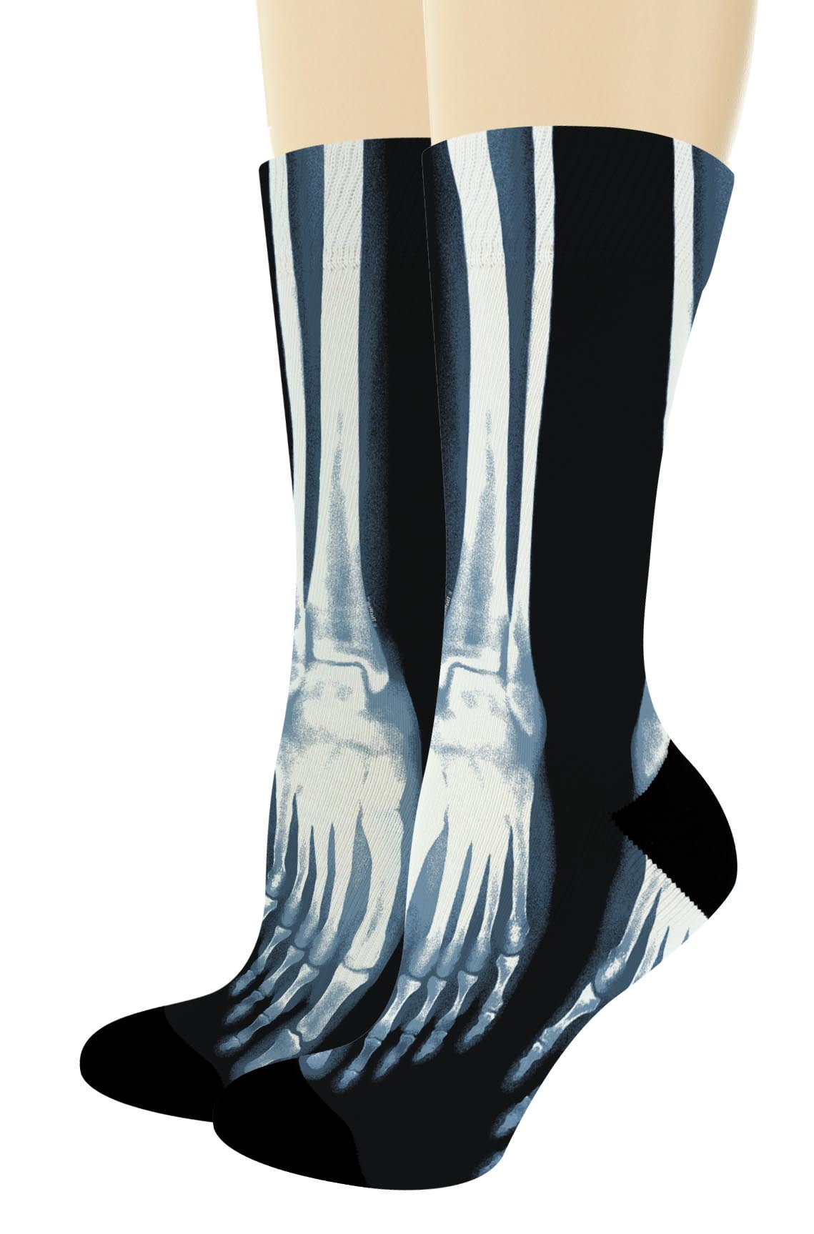 ThisWear Skeleton Halloween Gifts X-Ray Socks Fall Holiday Outfit ...