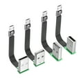 USB to USB 5Pin Power Cable Space Saving Data Cord for LED Light Fan ...