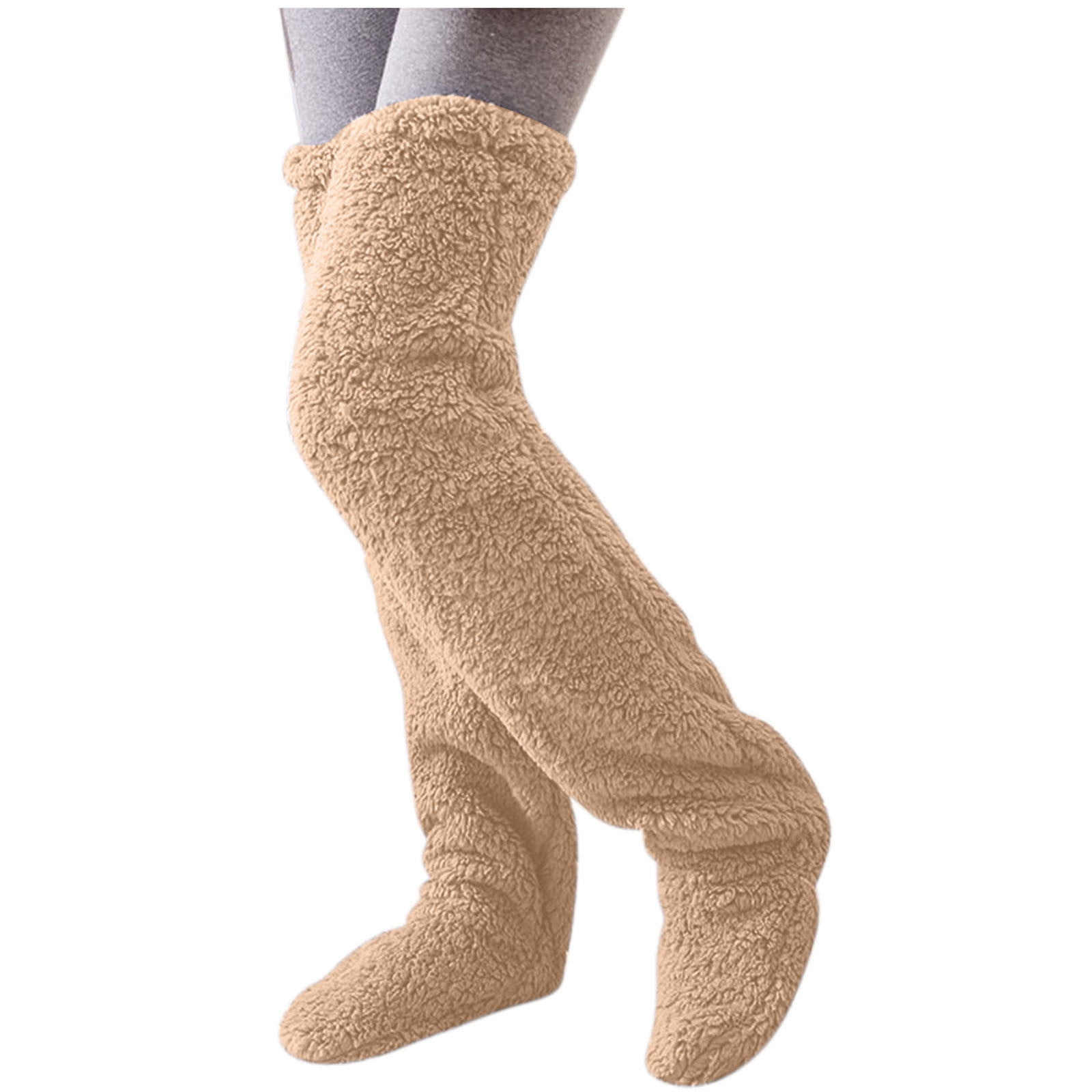 Click here for Lcklvx Over Knee Fuzzy Socks For Women Thigh High... prices
