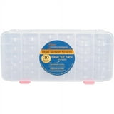 Darice 10.75" x 5" x 1.75" Clear Bead Organizer, 29 Piece - Walmart.com