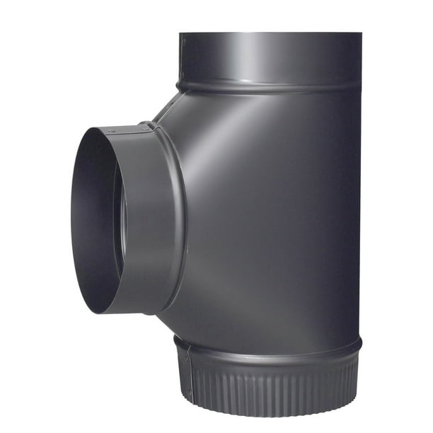 Imperial Manufacturing Group BM0083 6" Black Matte Clean Out Tee ...