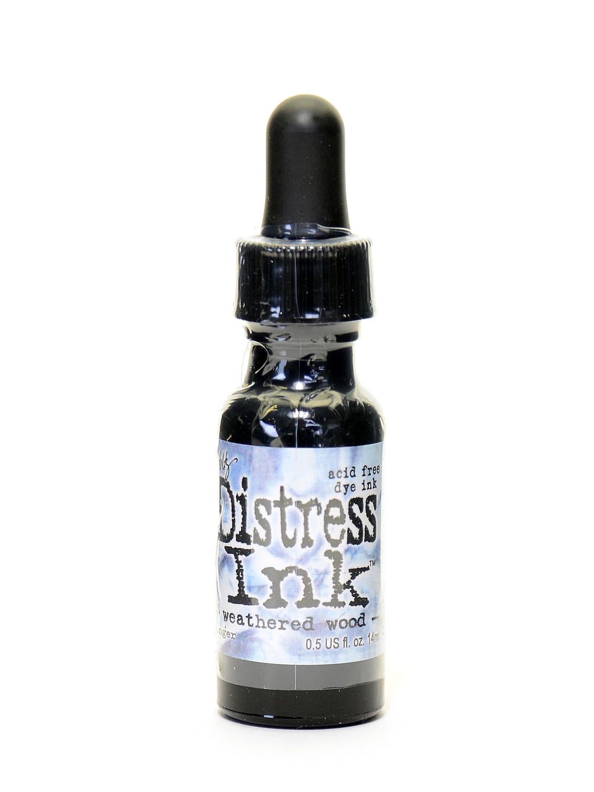 Tim Holtz Distress Ink weathered wood, 0.5 oz. reinker bottle (pack of ...
