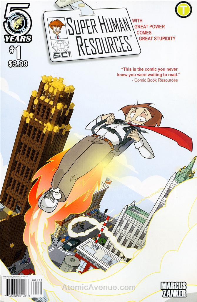 Super Human Resources (Action Lab) #1A VF ; Action Lab Comic Book ...