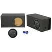 Memphis Audio Dual 12" Loaded Enclosure 1 Ohm 1200 Watts Max Power ...