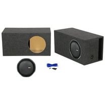 Memphis Audio Dual 12" Loaded Enclosure 1 Ohm 1200 Watts Max Power ...