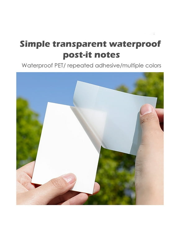 Clear Sticky Notes in Paper - Walmart.com