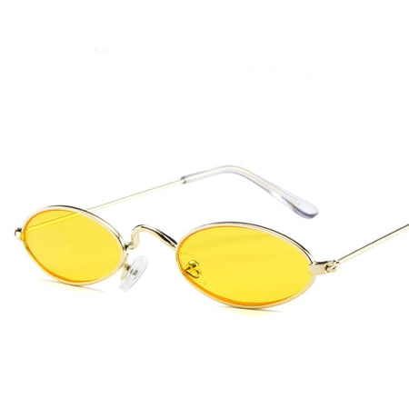 Metal sunglasses round sunglasses ultra small box ocean piece gold ...