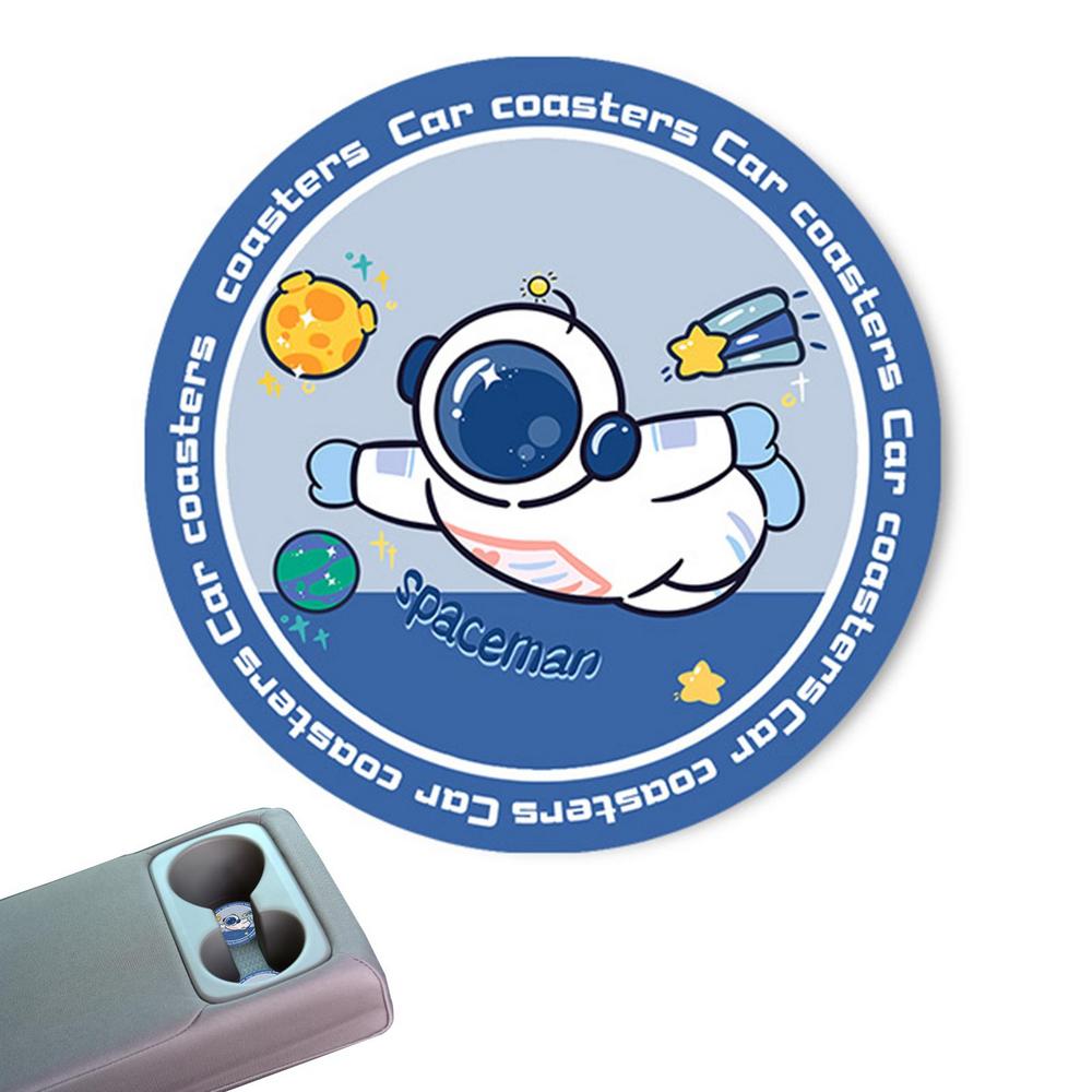 Tohuu Cute Coasters Astronaut Pattern Water Bottle Coasters New ...