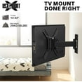 USX MOUNT Full Motion TV & Monitor Bracket, Max VESA 200x200mm, 13-32 ...