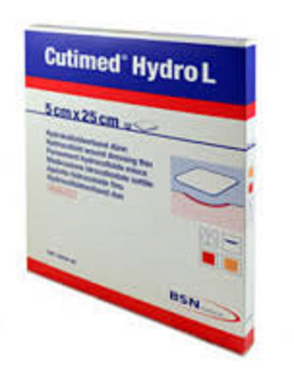 BSN Medical Cutimed Hydro L Hydrocolloid Dressing, 5 cm x 25 cm (2 in x ...