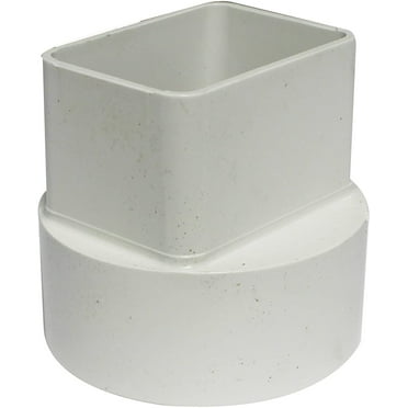 Canplas 414155BC PVC Sewer 4-Inch Two-Way Cleanout - Walmart.com