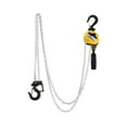 0.5T 0.25T Chain Hoist Anti-Rust Manual Chain Block 10ft 3m With Two ...