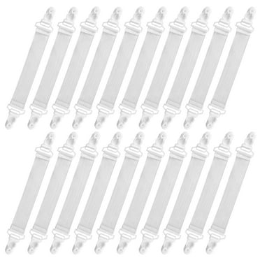 8 PCS Sheet Fasteners Bed Sheet Clips, Elastic Sheet Gripper Mattress ...