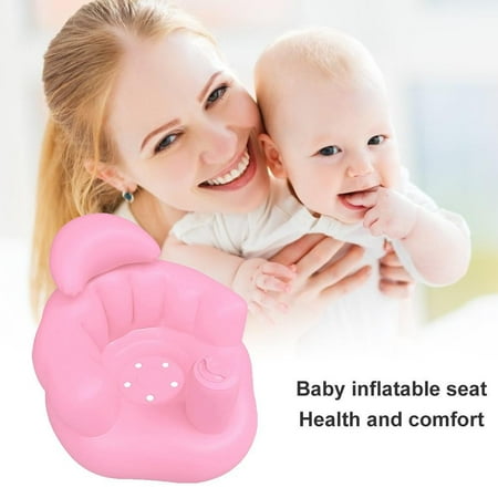 Inflatable Chair For Infant Baby Boys And Girls Blow Up Couch For Bathing Feeding Playing Games ...