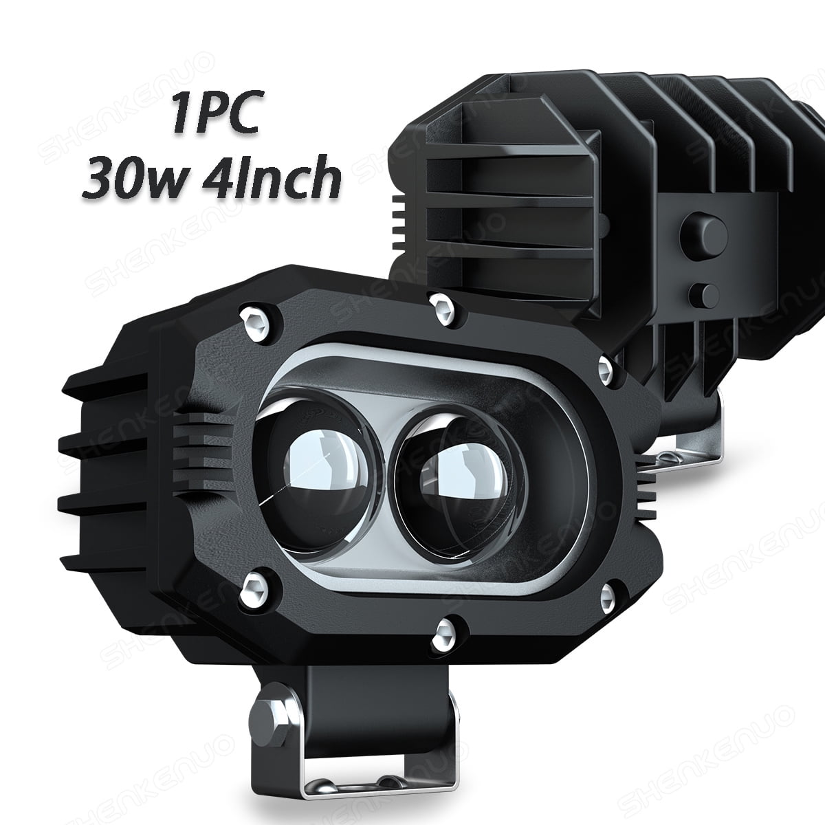 4inch 30W LED Spot Beam Fog Work Light Pods Off Road SUV ATV - Walmart.com