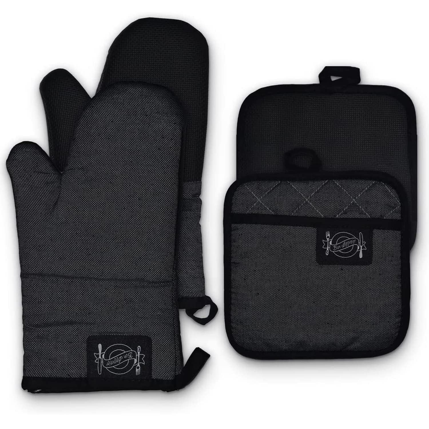 Click here for Canadian Linen Oven Mitt  180°c Heat Resistant Cot... prices