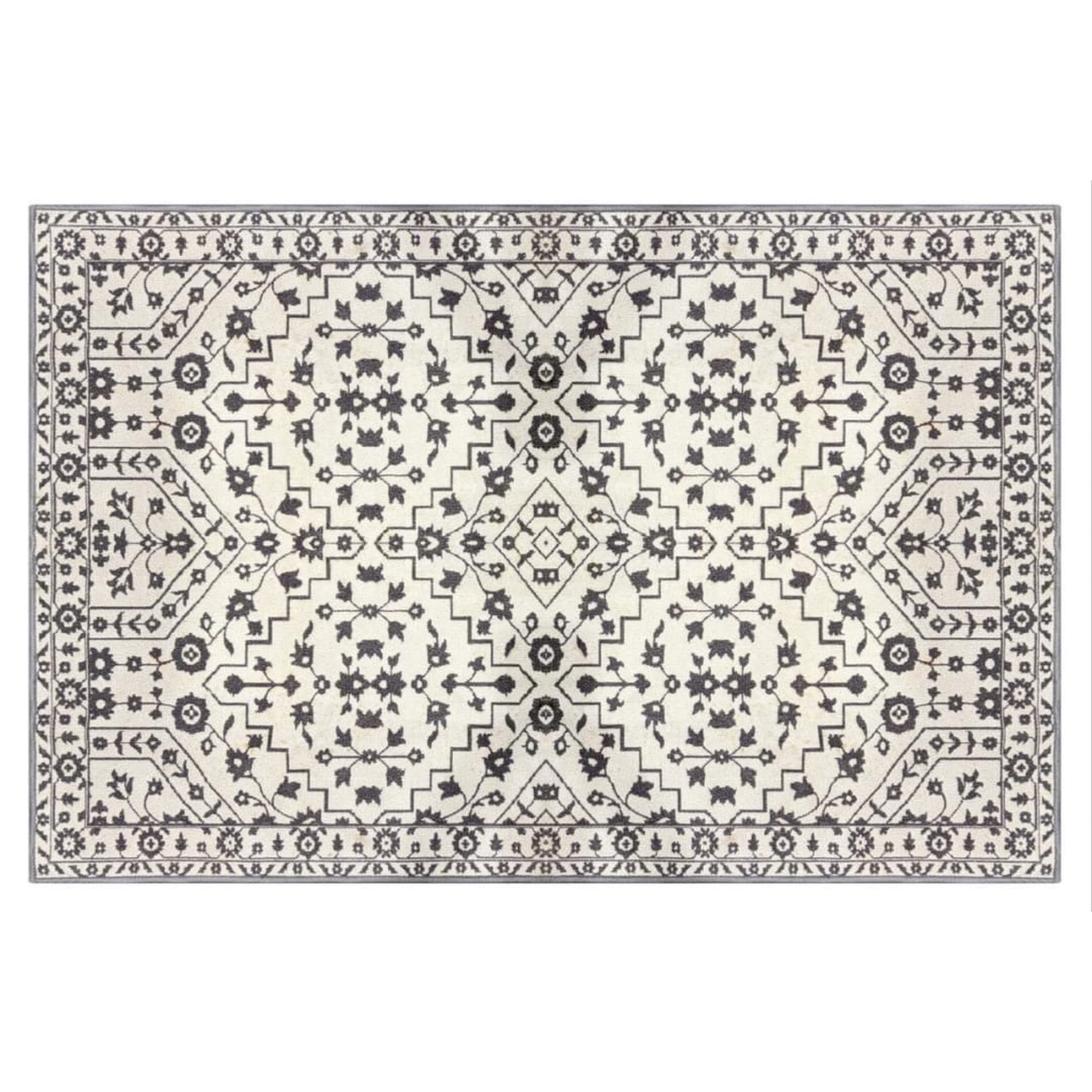 Click here for Home Decor Inc. Light Grey & Charcoal Ornamental M... prices