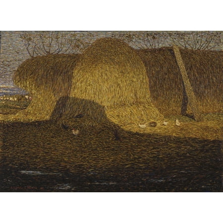 Haystacks In The Sun Poster Print (36 x 24) | Walmart Canada