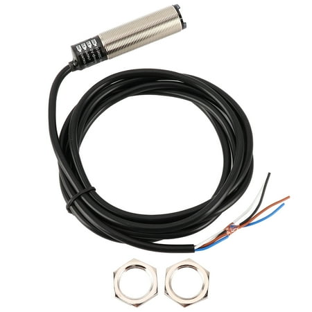 LYUMO 4‑Wire Photoelectric Switch, Cylindrical Photoelectric Switch For ...